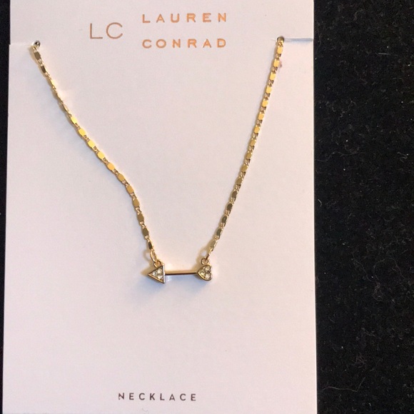 LC Lauren Conrad | Jewelry | Lc Lauren Conrad Arrow Necklace | Poshmark